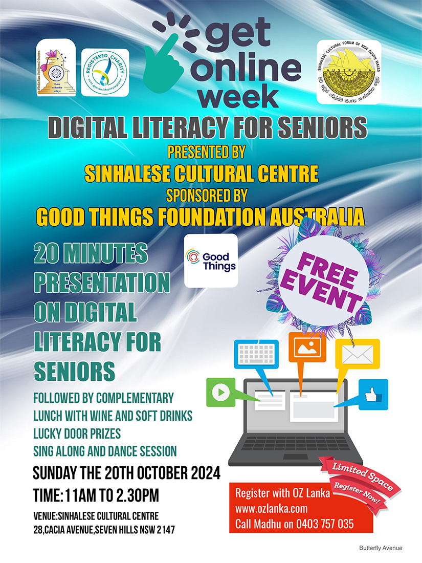 Get Online Week – Digital Literacy for Seniors – Ozlanka
